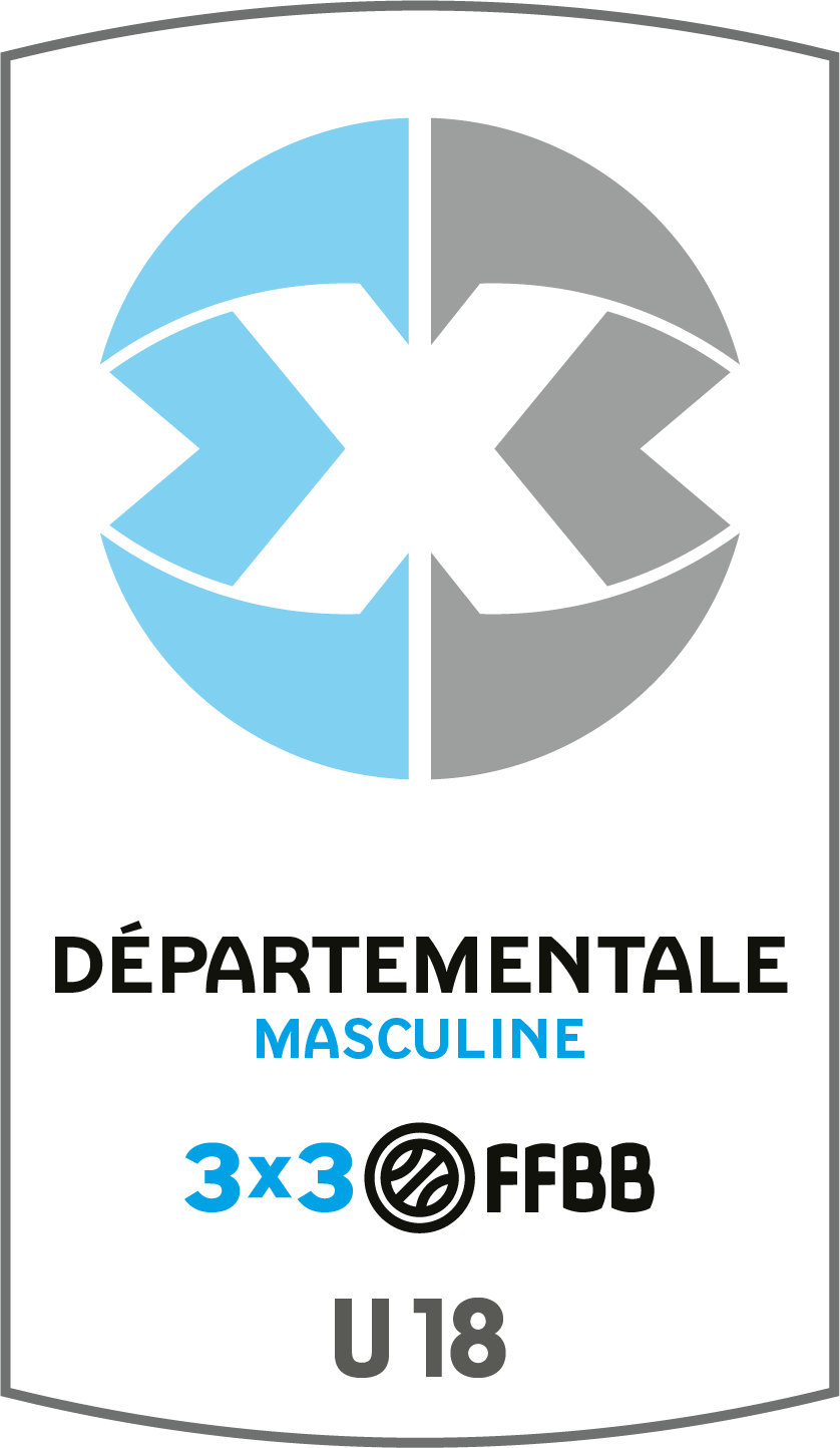 Logos Championnats 3x3 Départementaux | FFBB