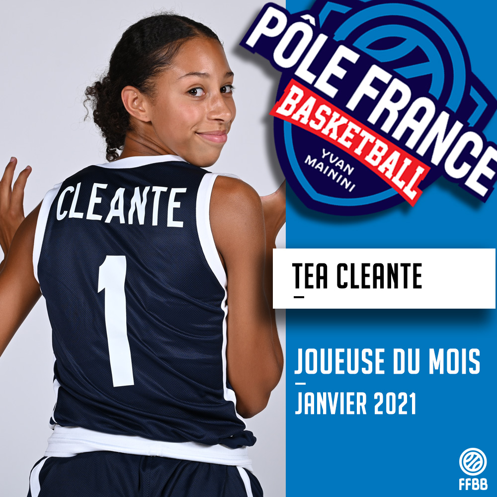 Tea Cléante joueuse du mois (bis) | FFBB